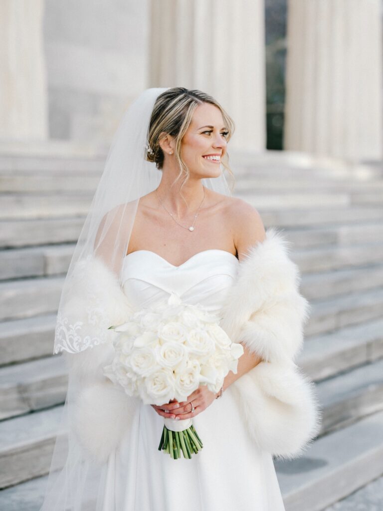 Kiersten & Scott | An Enchanting Winter Ballroom Wedding | Emily Wren ...