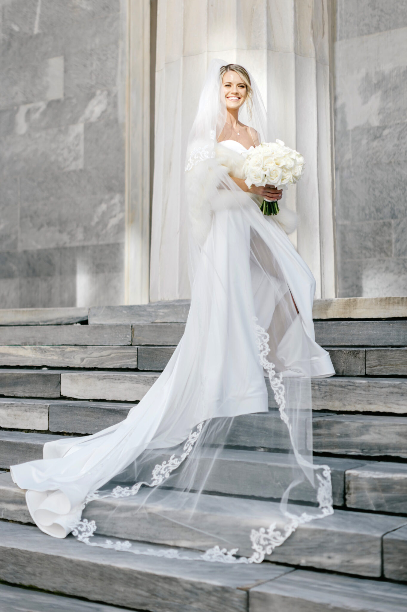 Kiersten & Scott | An Enchanting Winter Ballroom Wedding | Emily Wren ...