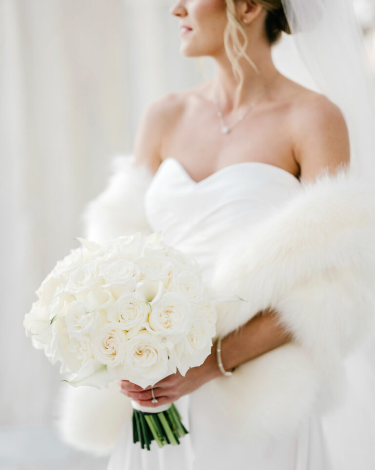 Kiersten & Scott | An Enchanting Winter Ballroom Wedding | Emily Wren ...