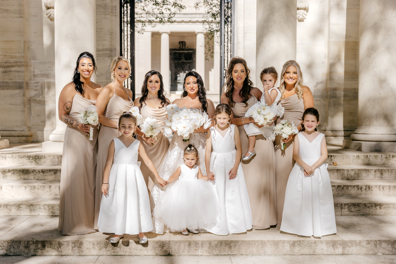 Golden Romance: Alexa & Mike's Stunning Wedding at Water Works | Emily ...