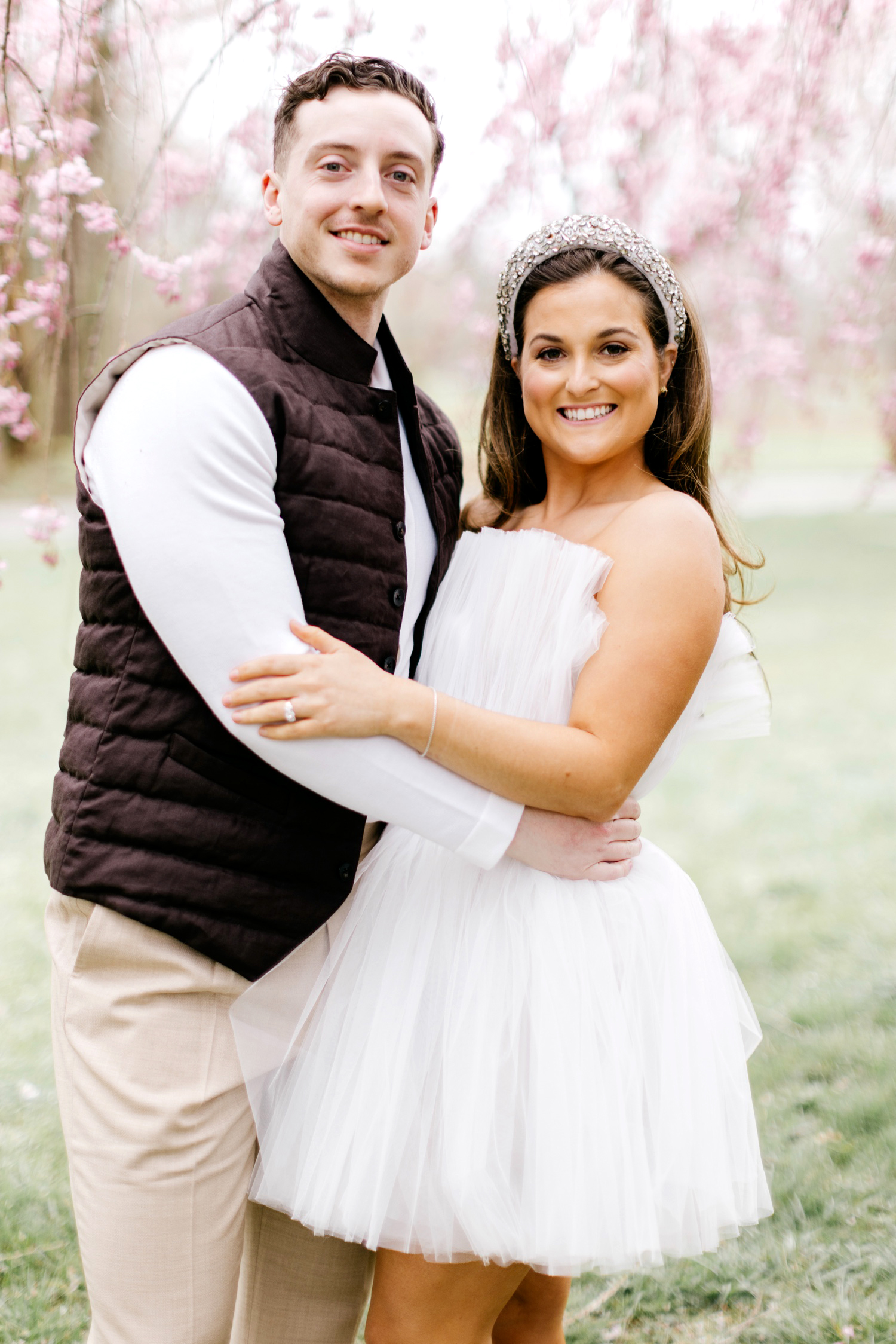City Charm & Cherry Blooms: Emma & Andrew's Philadelphia Engagement ...