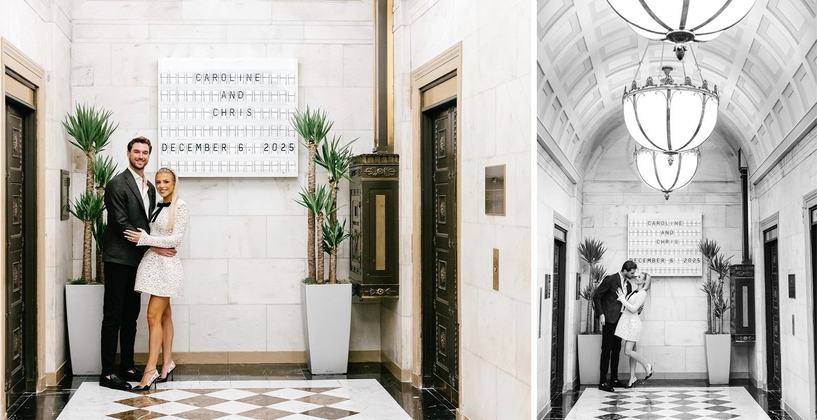 Caroline & Chris's Iconic Engagement Session in Philadelphia | Emily ...