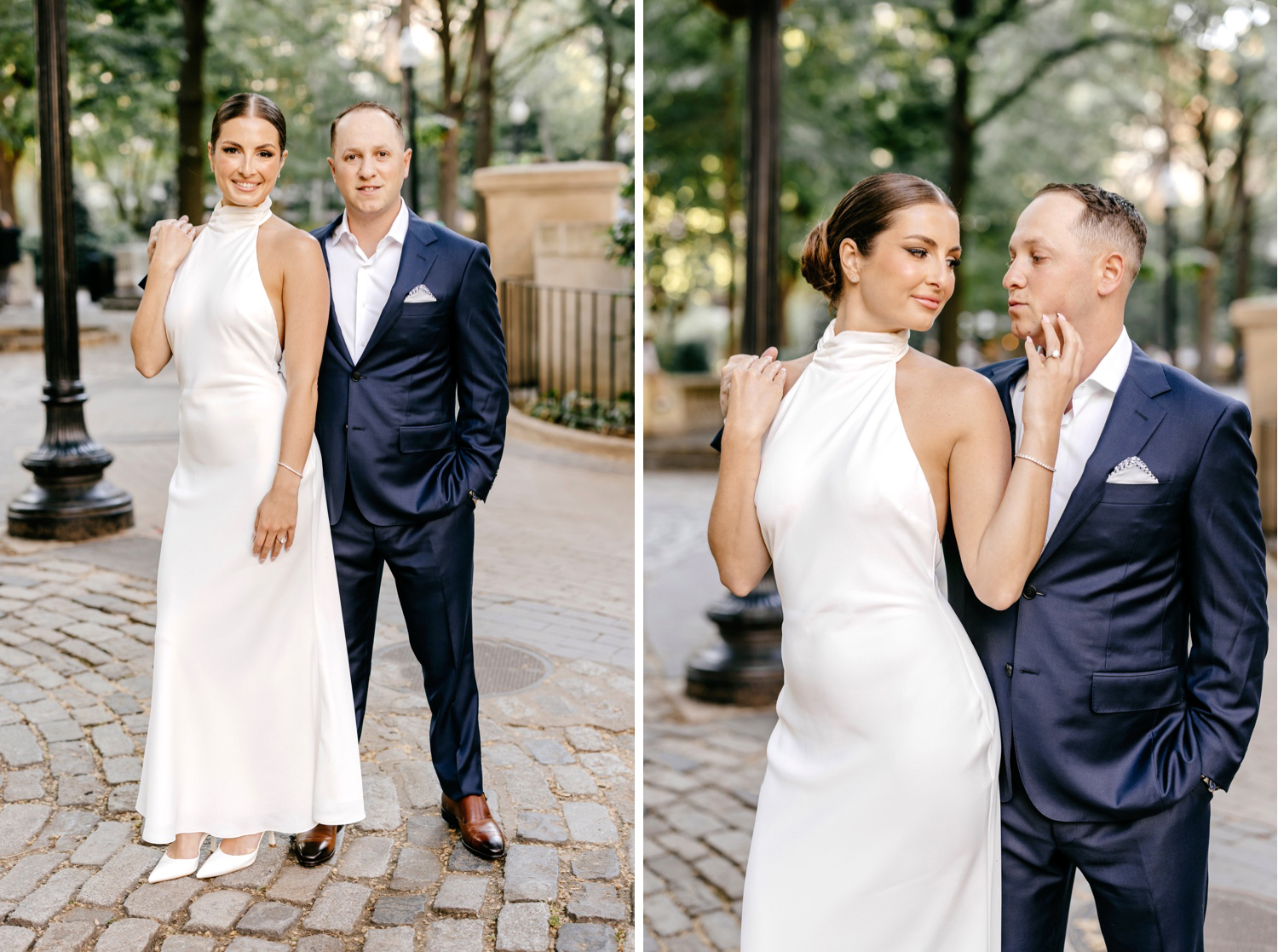 Colleen & Ben | Chic Rittenhouse Square & Rodin Engagement Session ...