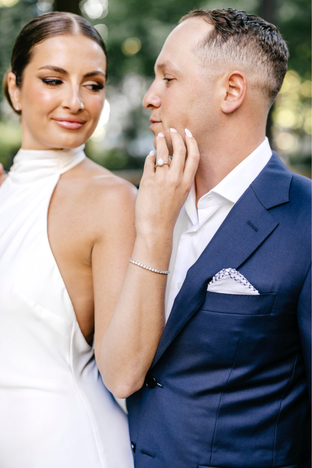 Colleen & Ben | Chic Rittenhouse Square & Rodin Engagement Session ...