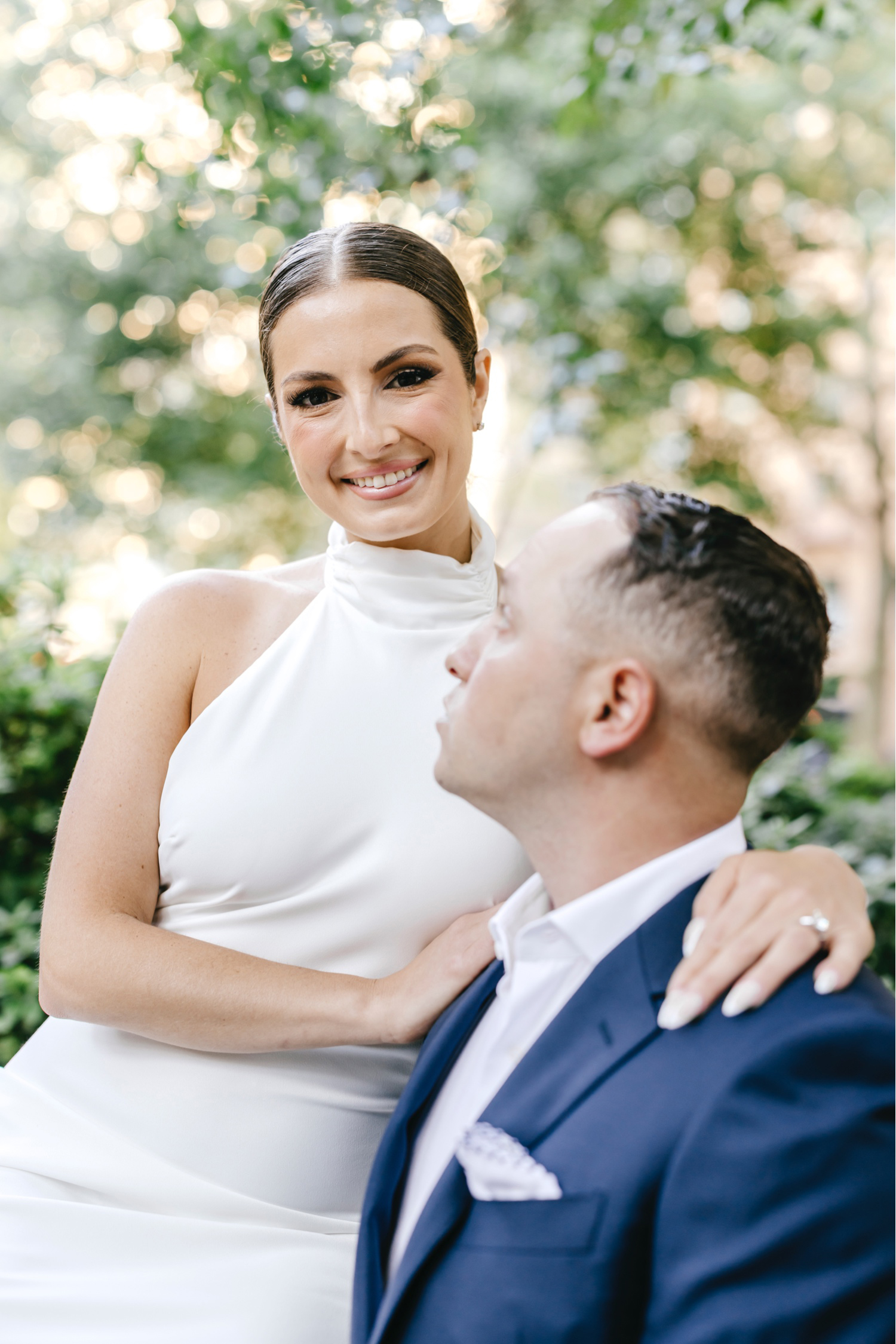 Colleen & Ben | Chic Rittenhouse Square & Rodin Engagement Session ...