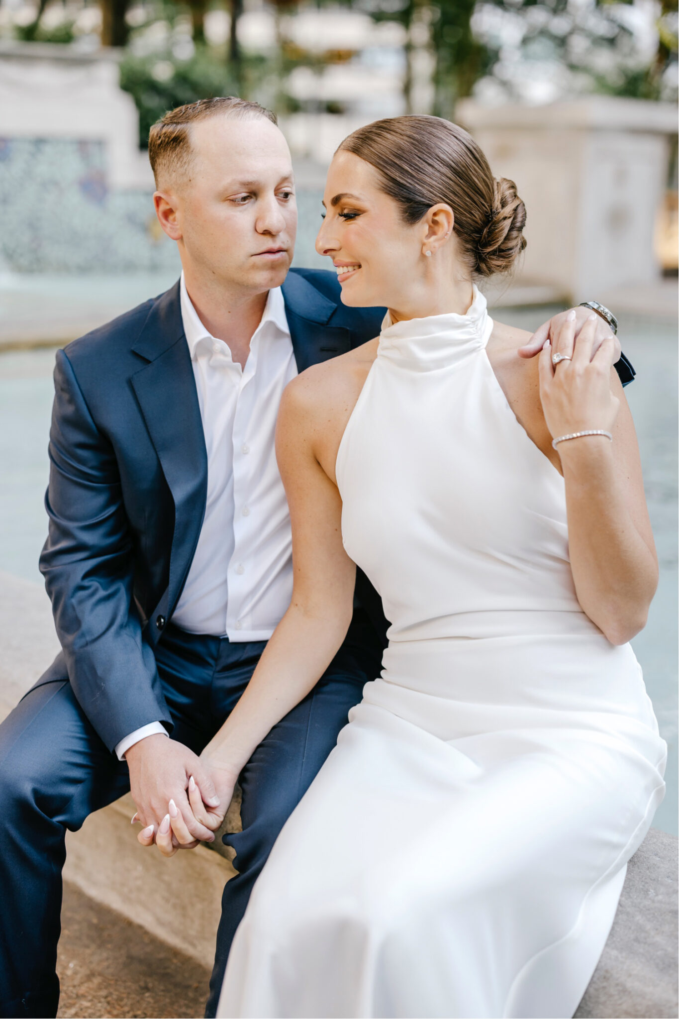 Colleen & Ben | Chic Rittenhouse Square & Rodin Engagement Session ...