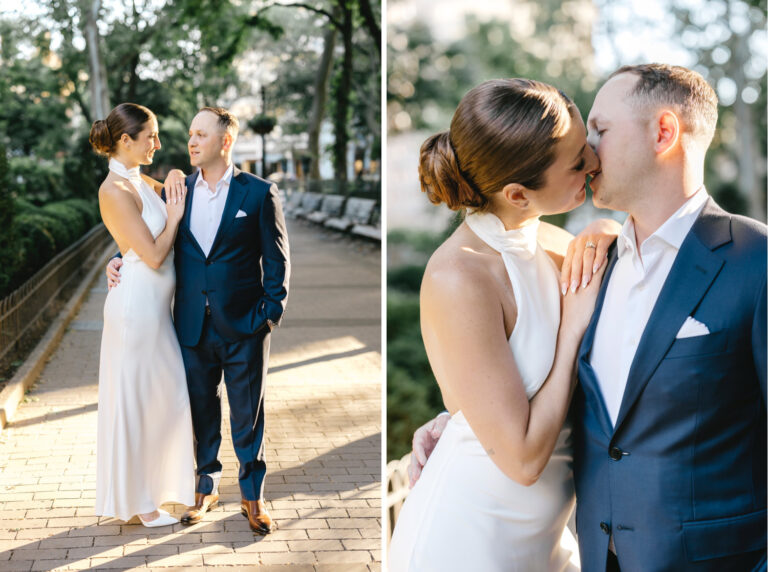 Colleen & Ben | Chic Rittenhouse Square & Rodin Engagement Session ...