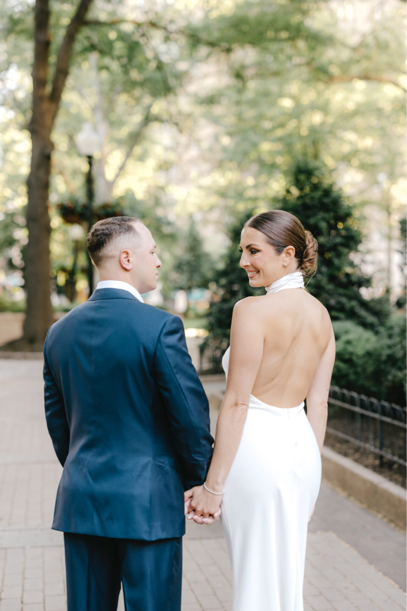 Colleen & Ben | Chic Rittenhouse Square & Rodin Engagement Session ...