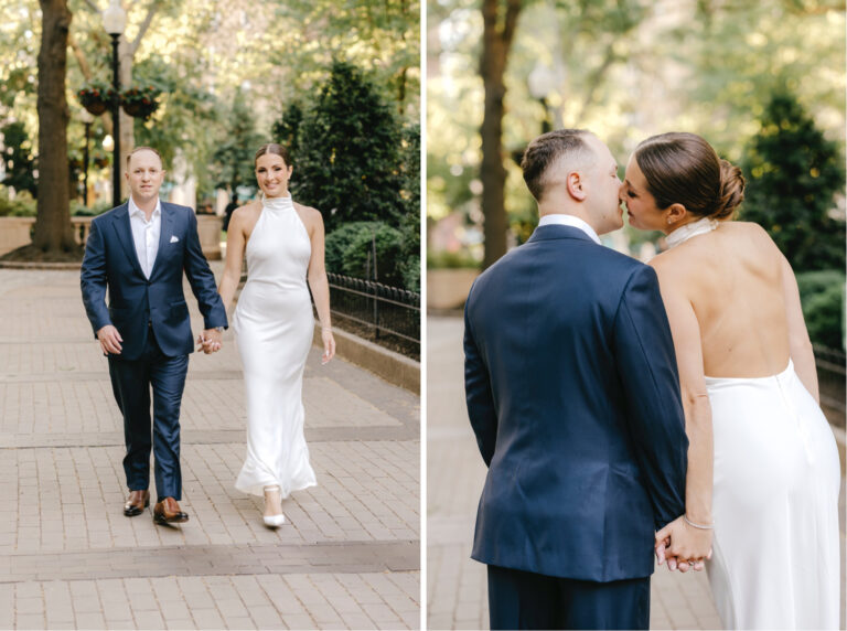 Colleen & Ben | Chic Rittenhouse Square & Rodin Engagement Session ...