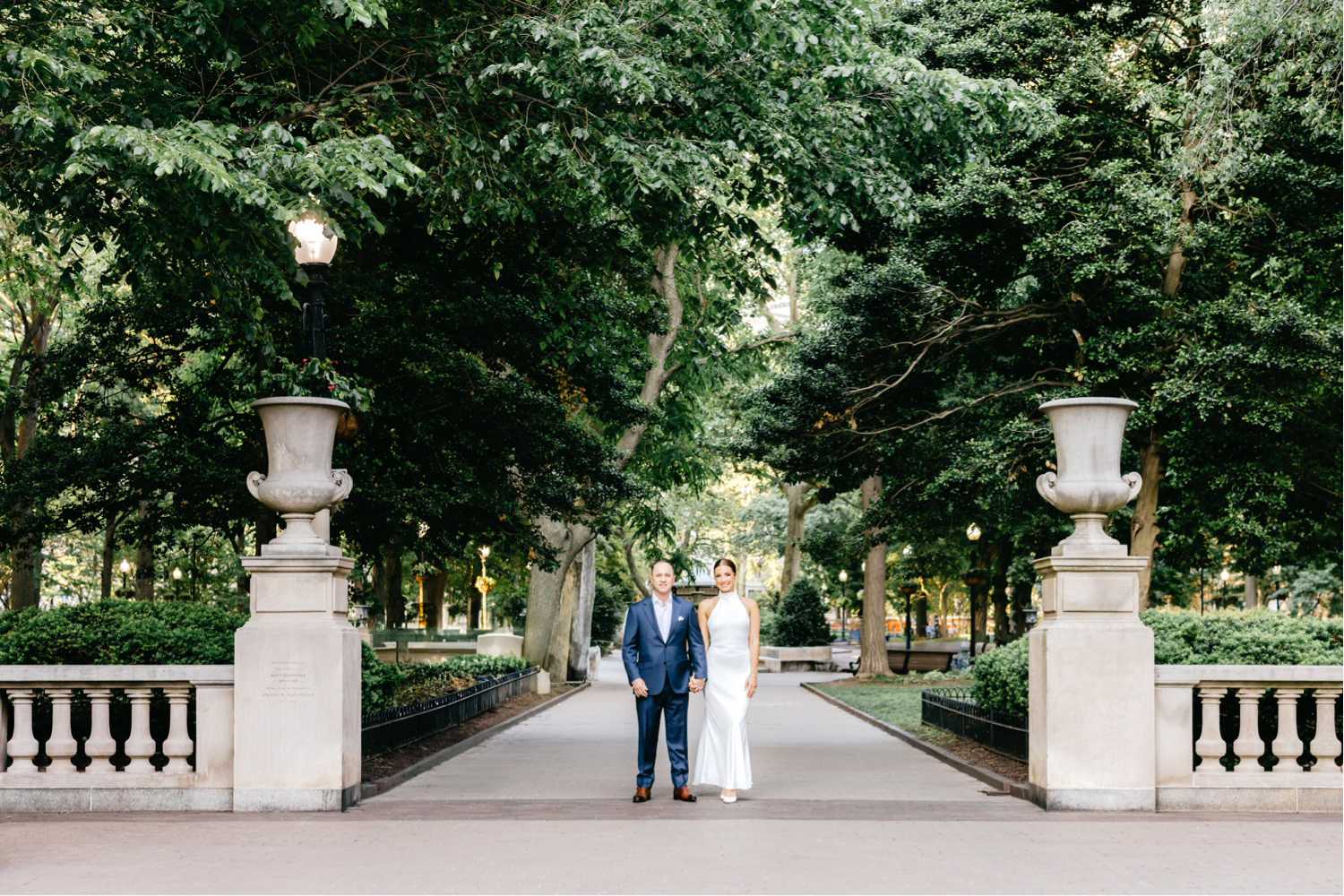Colleen & Ben | Chic Rittenhouse Square & Rodin Engagement Session ...