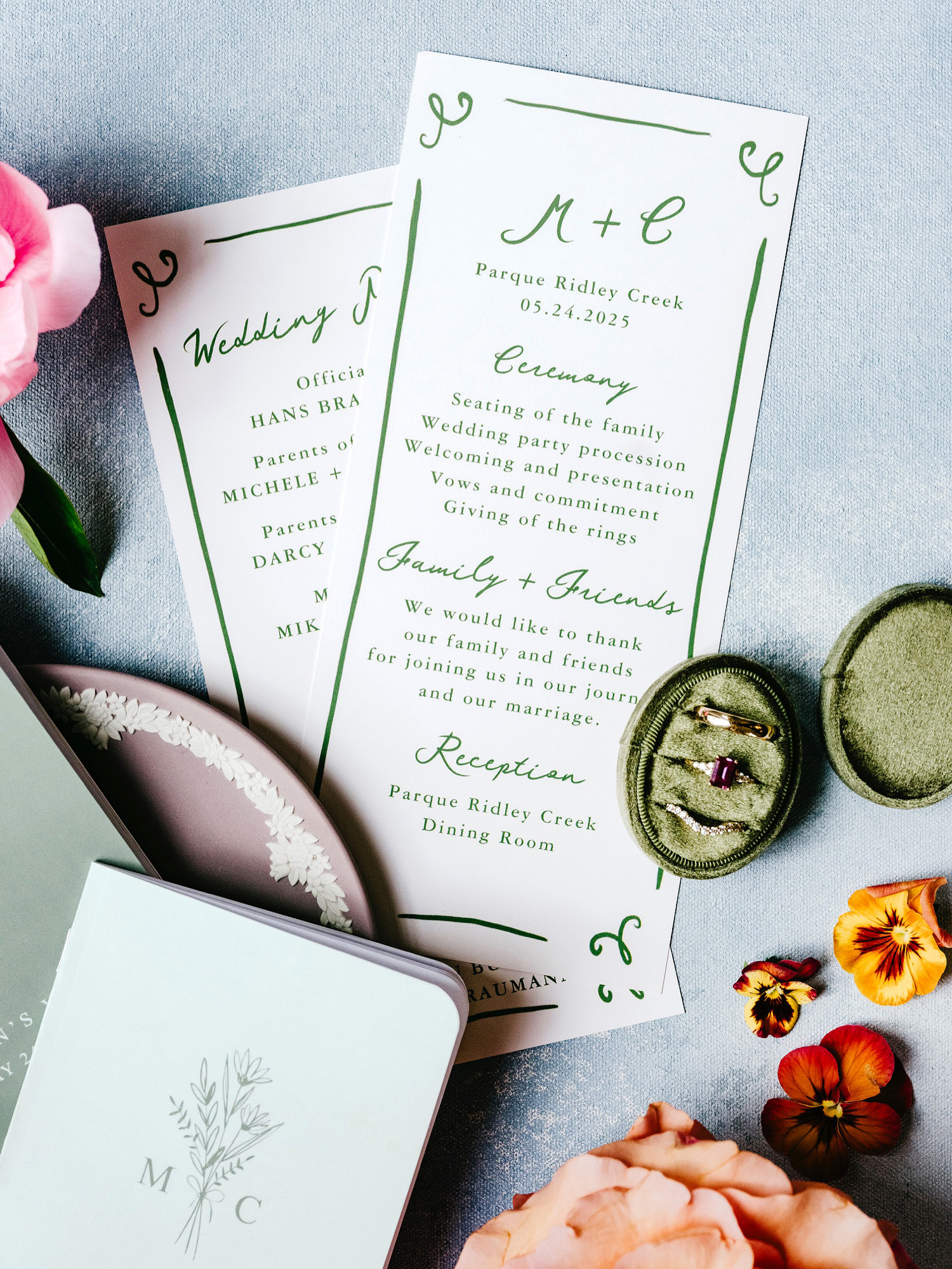 Madison & Collin | A Colorful Spring Wedding at Parque Ridley Creek ...